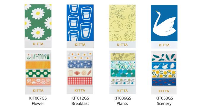 KITTA's four designs return | 2024 News Releases | KING JIM CO., LTD.