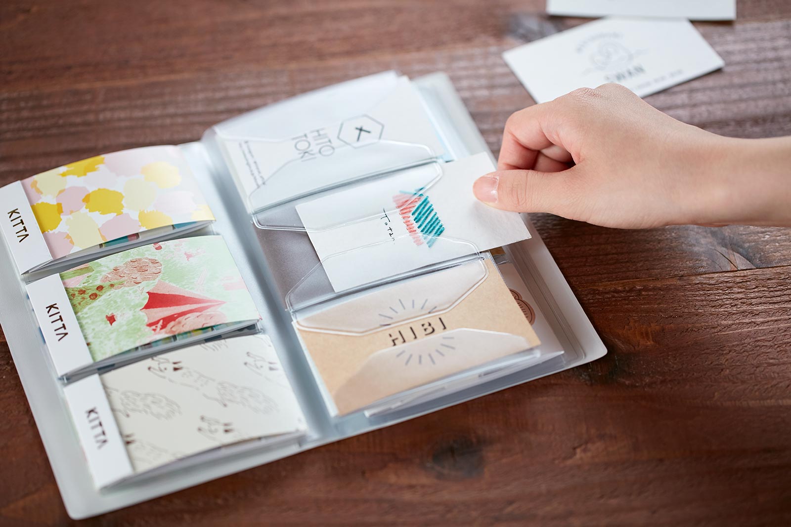 ちいさく持てるマスキングテープ「KITTA」 | キングジム