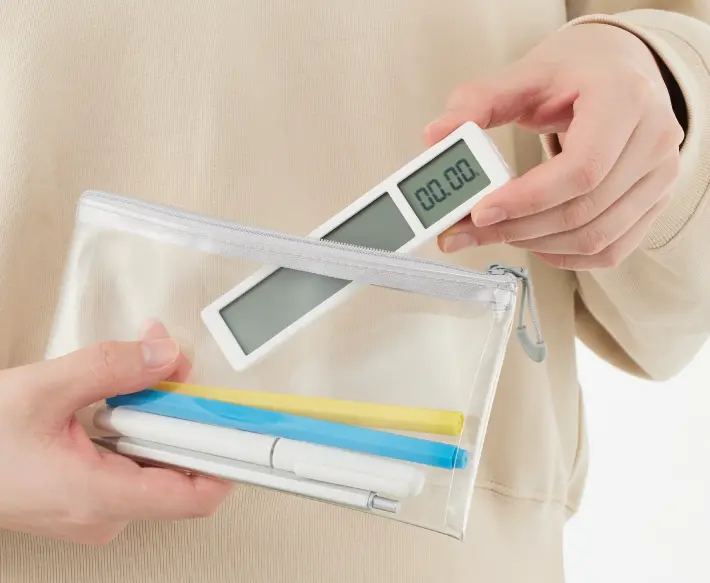 目盛りで残り時間が一目で分かるタイマービジュアルバータイマーVBT10 | KING JIM